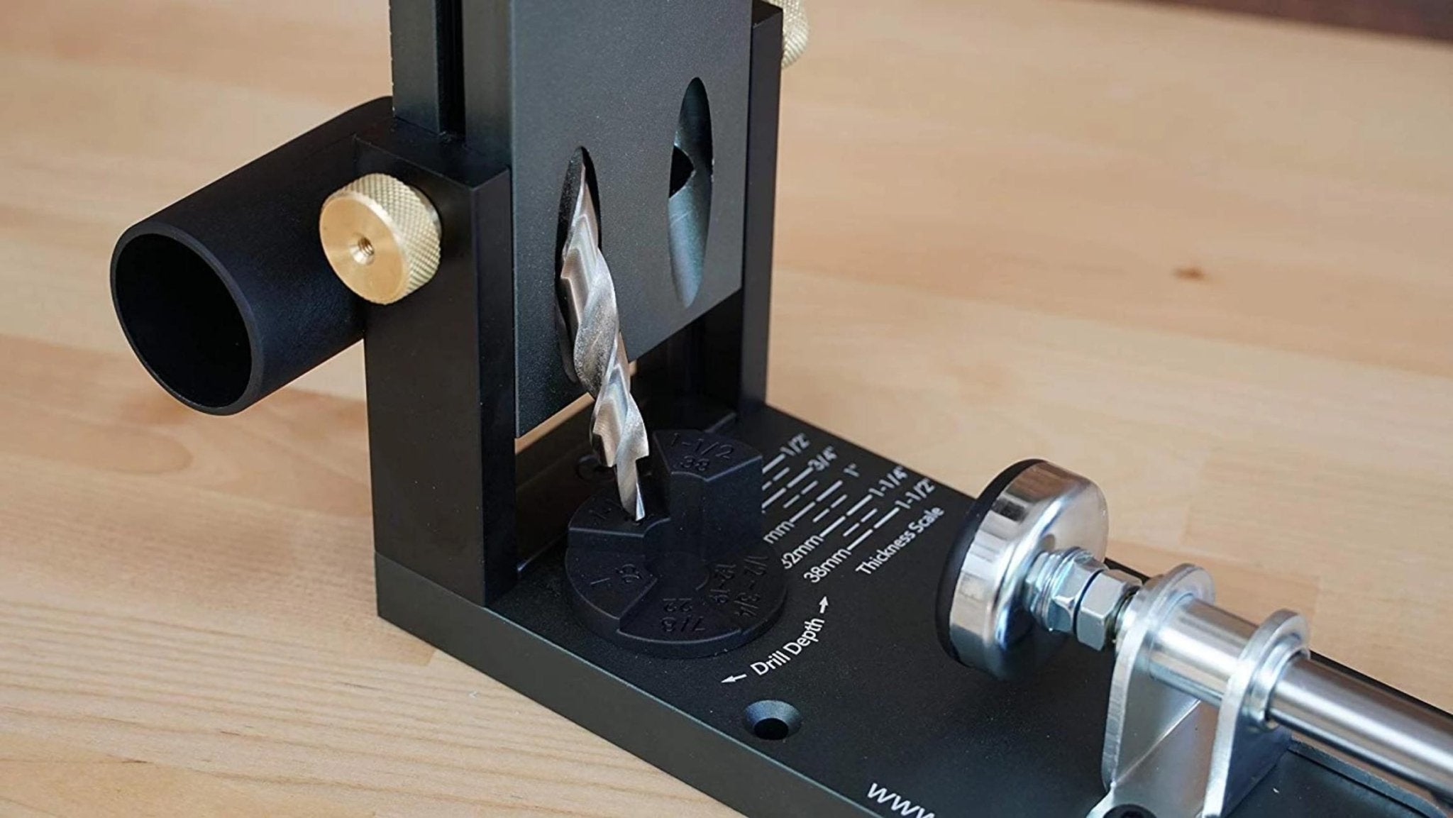 Massca Products Massca Products M1 Aluminum Pocket Hole Jig System Woodworking sku 29984071581760 Hamilton Lee Supply
